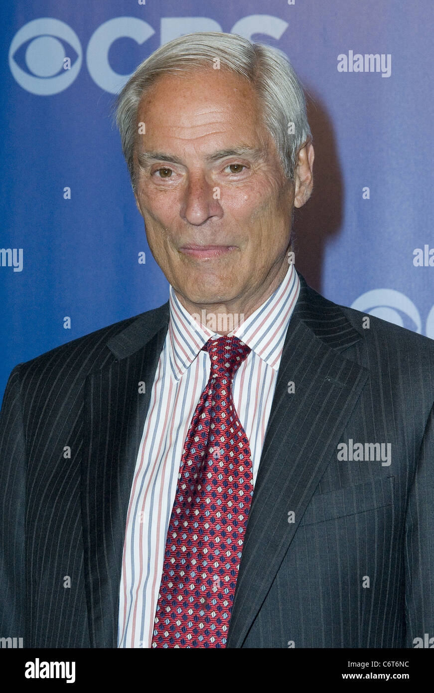 Bob Simon CBS Upfronts for 2010 2011 Season held at Lincoln Center New ...