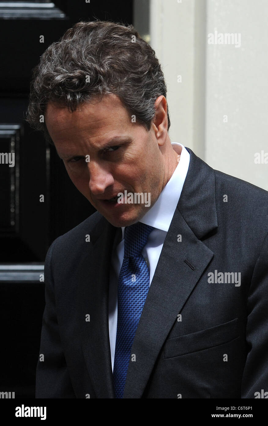 US Treasury Secretary Timothy Geithner meets Chancellor George Osborne ...
