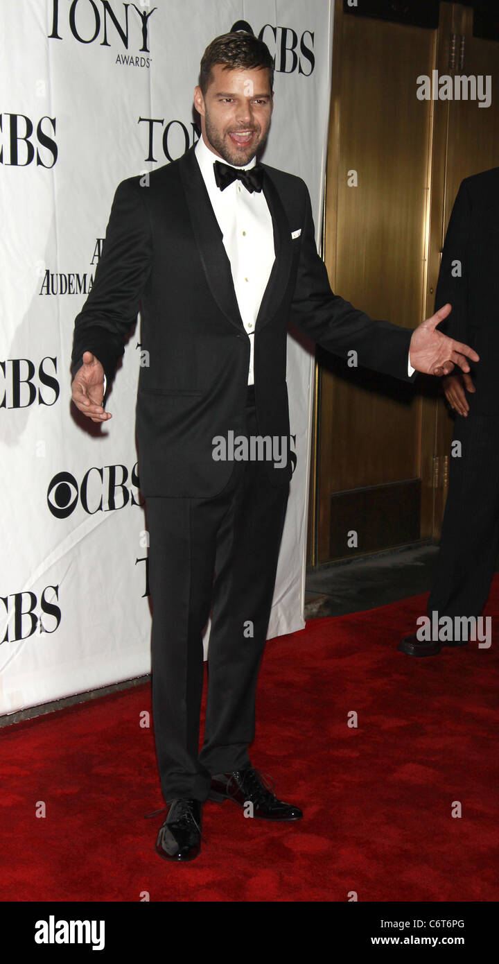 Ricky Martin The 64th Tony Awards held at the Radio City Music Hall ...
