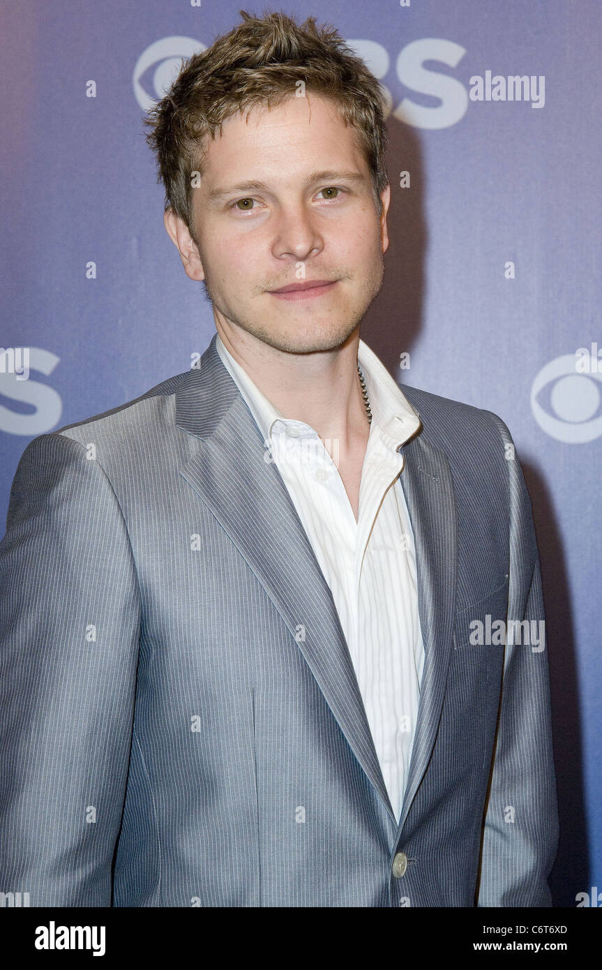 Matt Czuchry CBS Upfronts for 2010 2011 Season held at Lincoln Center ...