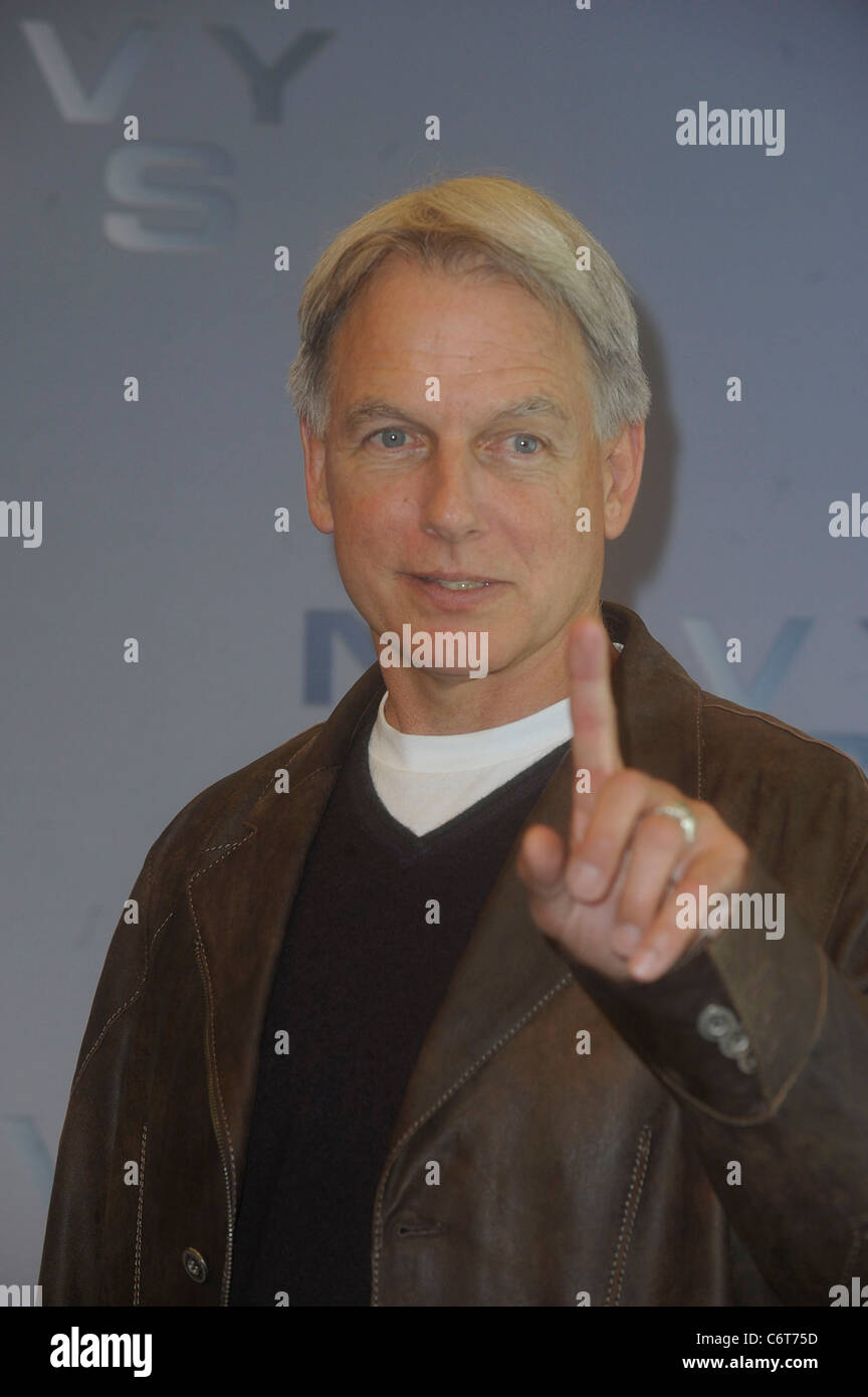 Mark Harmon at a photocall promoting the television show 'Navy NCIS ...
