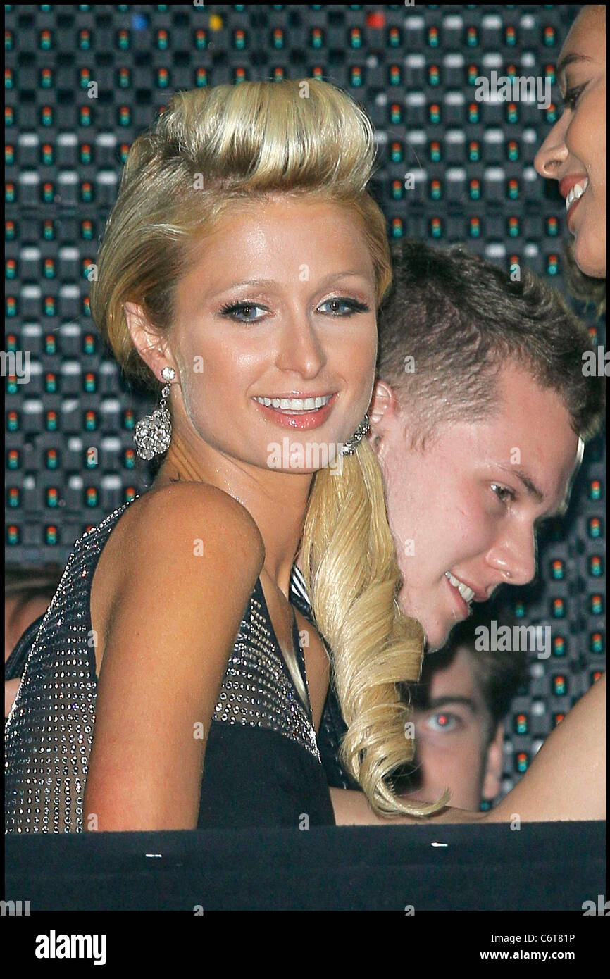 Paris Hilton at the Jalouse Host Party Night at the VIP Club during the ...