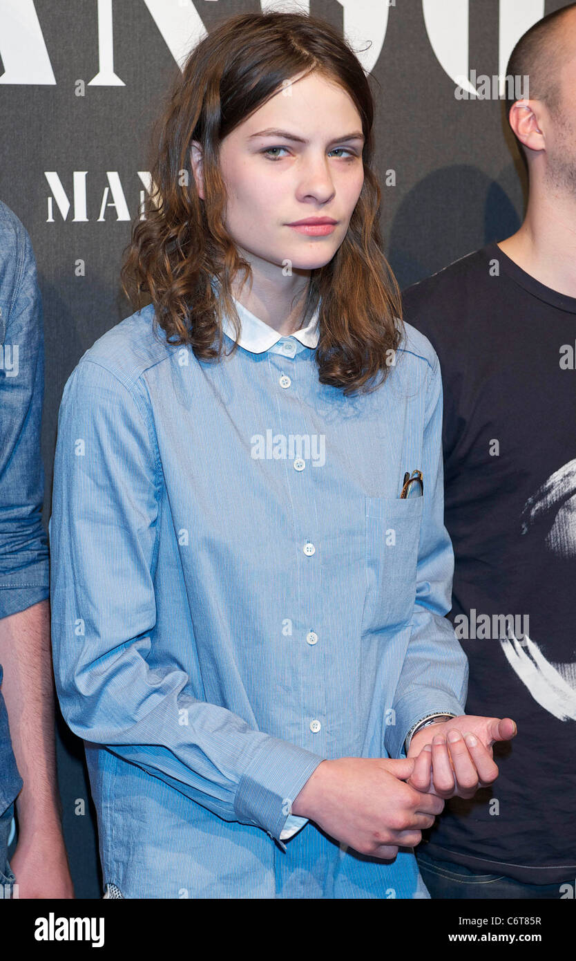 Coco Sumner (Sting's daugther) at the Mango New Collection Autumn ...