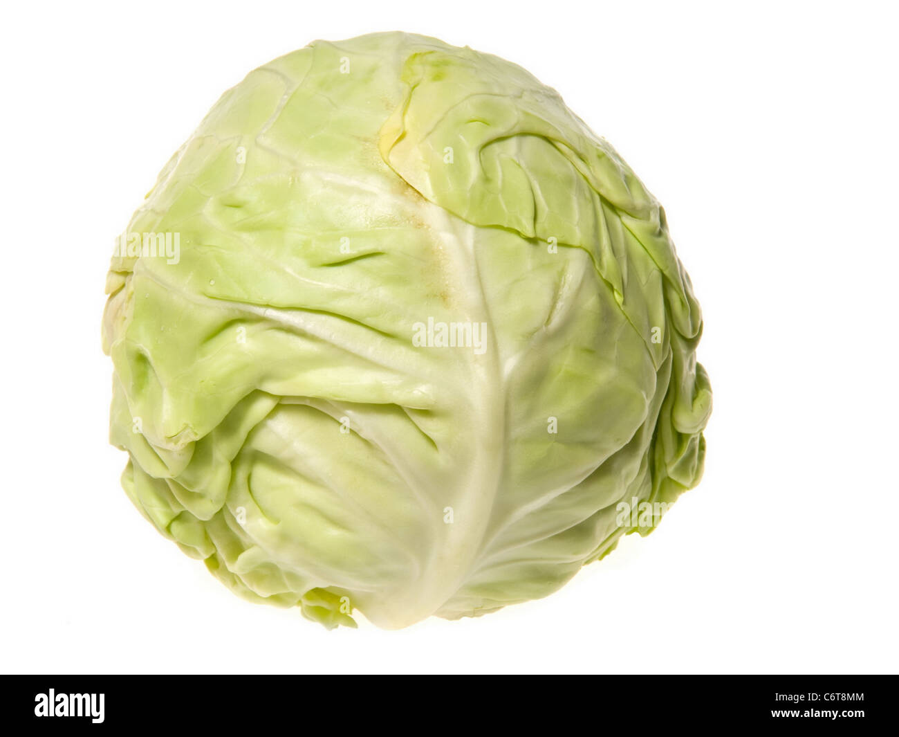head of cabbage isolated on a white background Stock Photo - Alamy