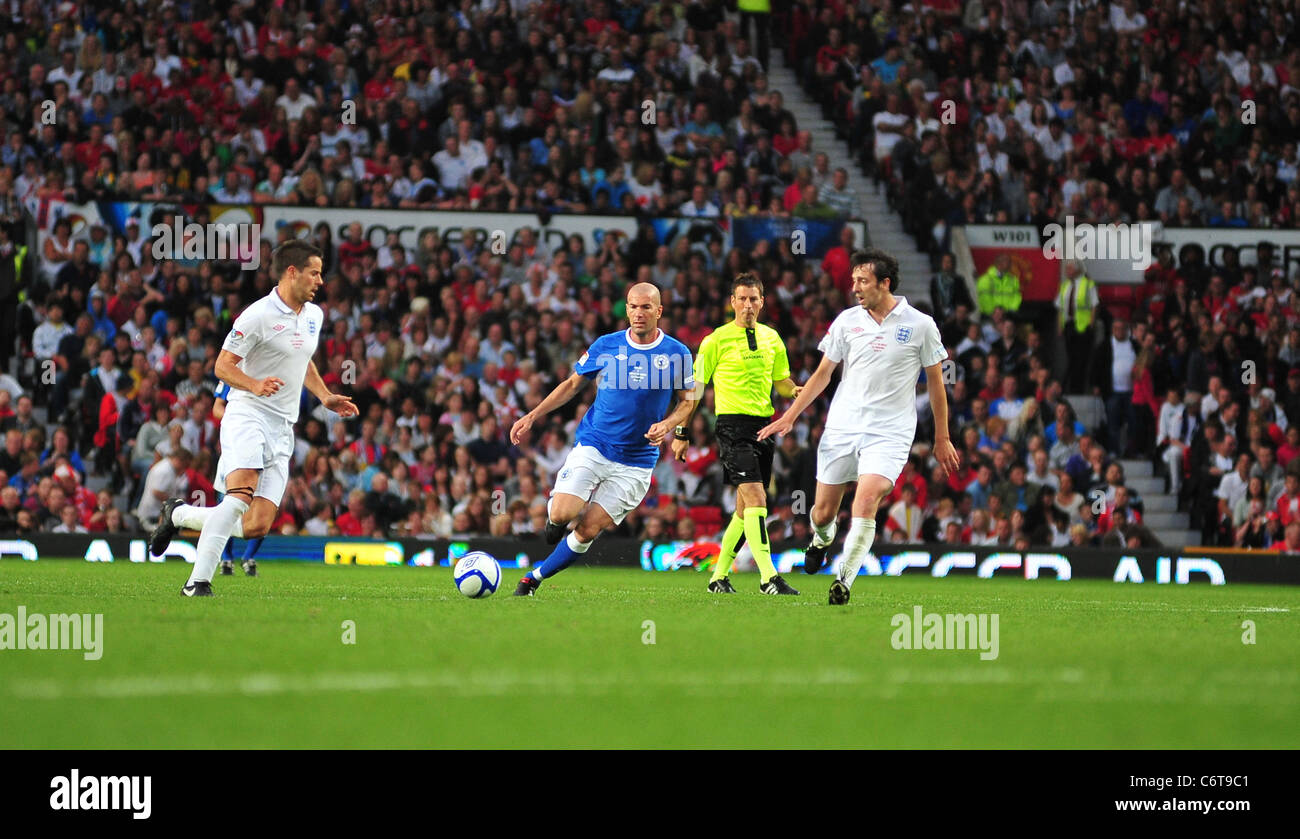 Unicef soccer aid match old trafford hi-res stock photography and ...