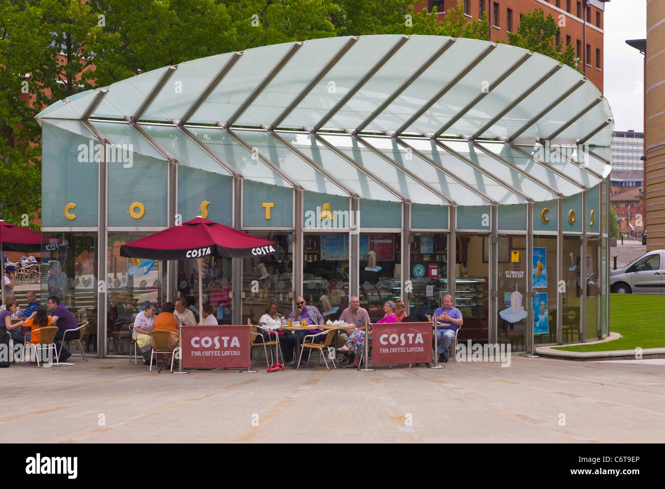 Costa coffee café, Birmingham Stock Photo - Alamy
