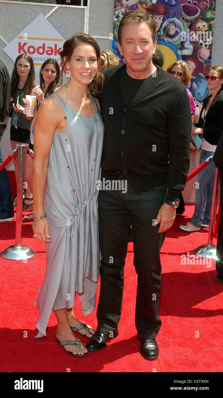 Jane Hajduk, Tim Allen Los Angeles Premiere of Walt Disney Pictures ...