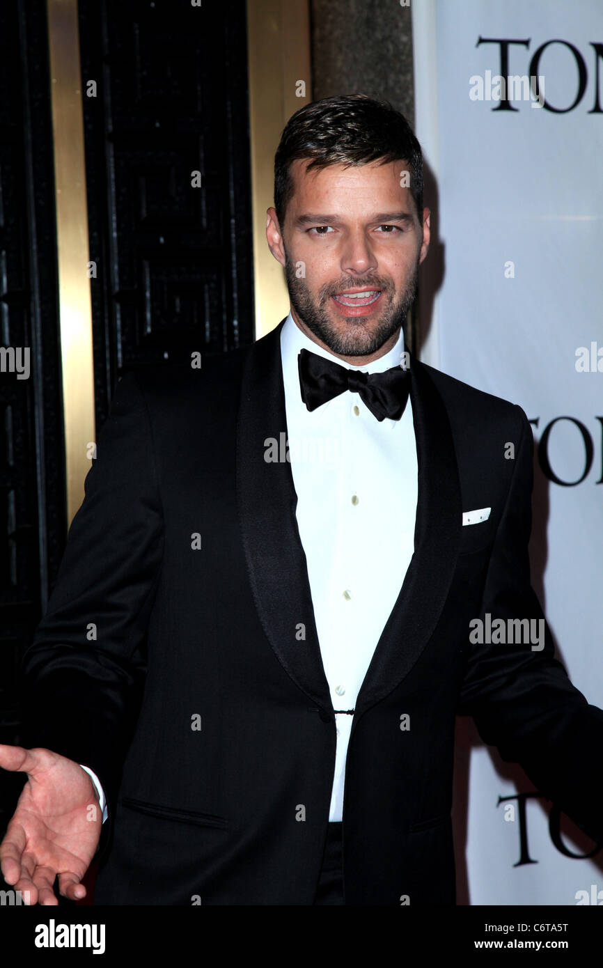 Ricky Martin The 64th Tony Awards held at the Radio City Music Hall ...