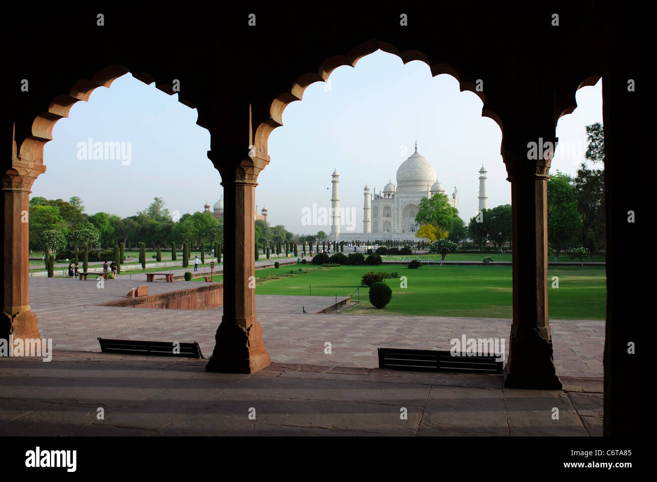 Taj Mahal complex Stock Photo - Alamy