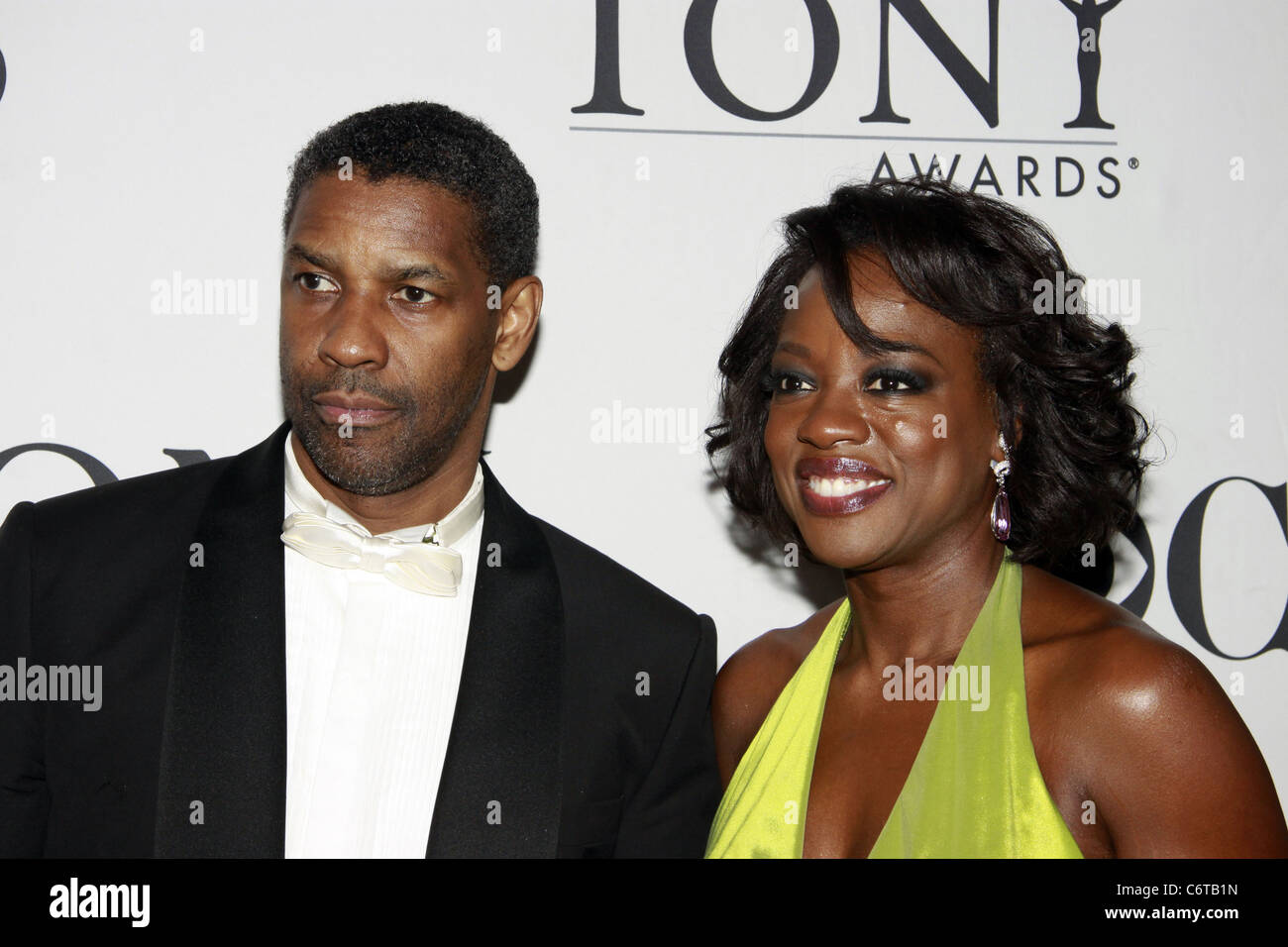 Denzel Washington and Viola Davis The 64th Tony Awards held at the ...