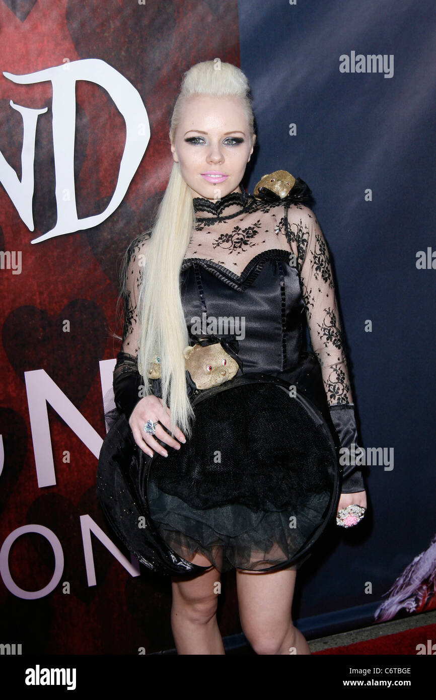 Kerli Disney's 'Alice In Wonderland' Exhibition Opening Gala held at ...