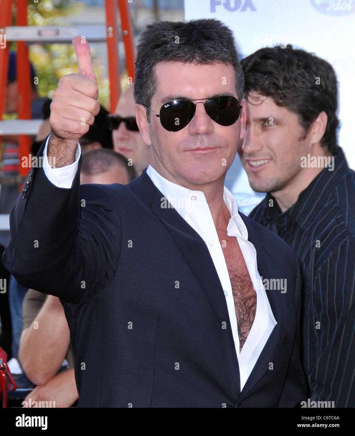 Simon Cowell The American Idol Season 9 Finale at the Nokia Theatre L.A ...