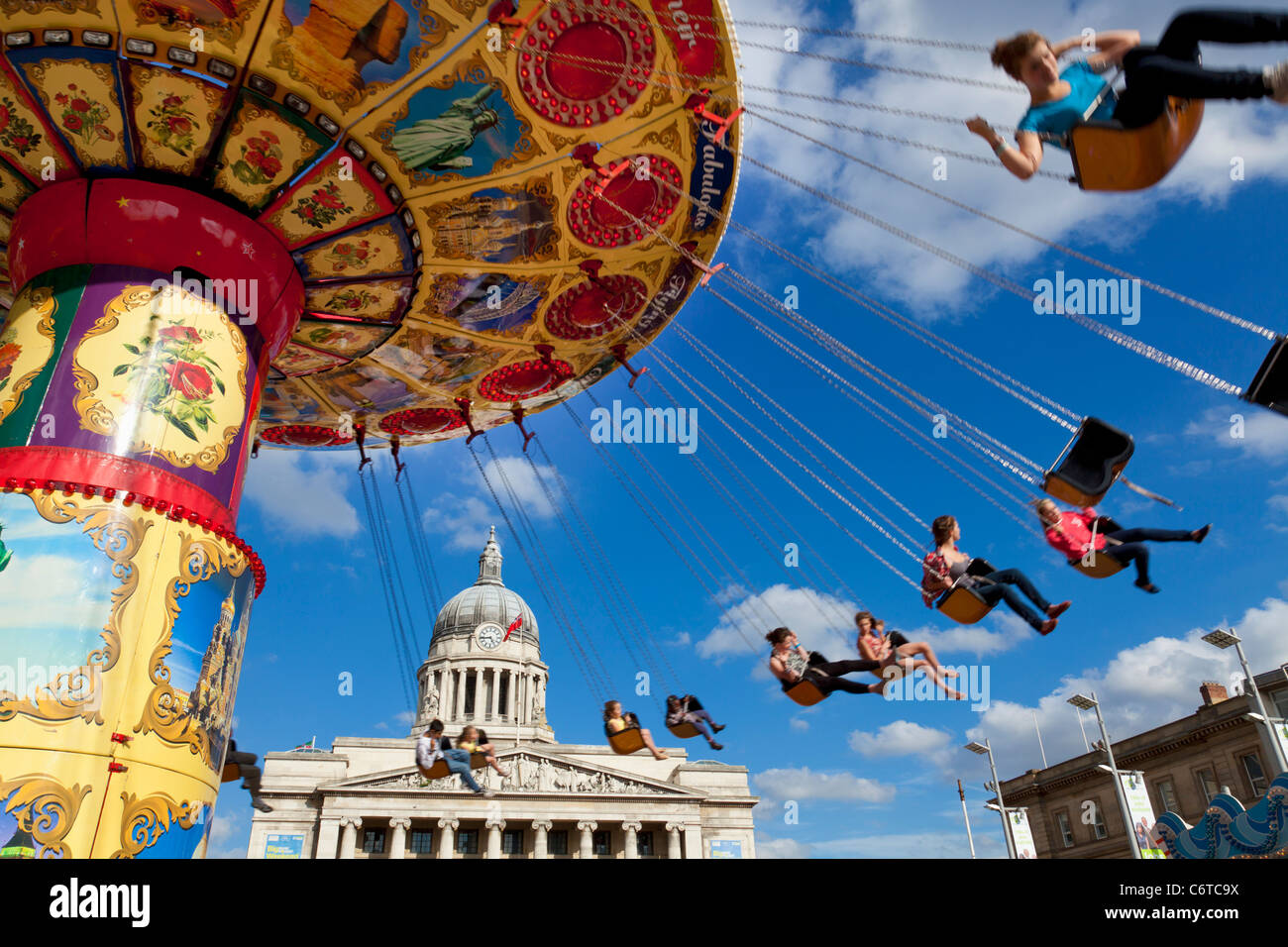 Fairground ride funfair uk hi-res stock photography and images - Alamy