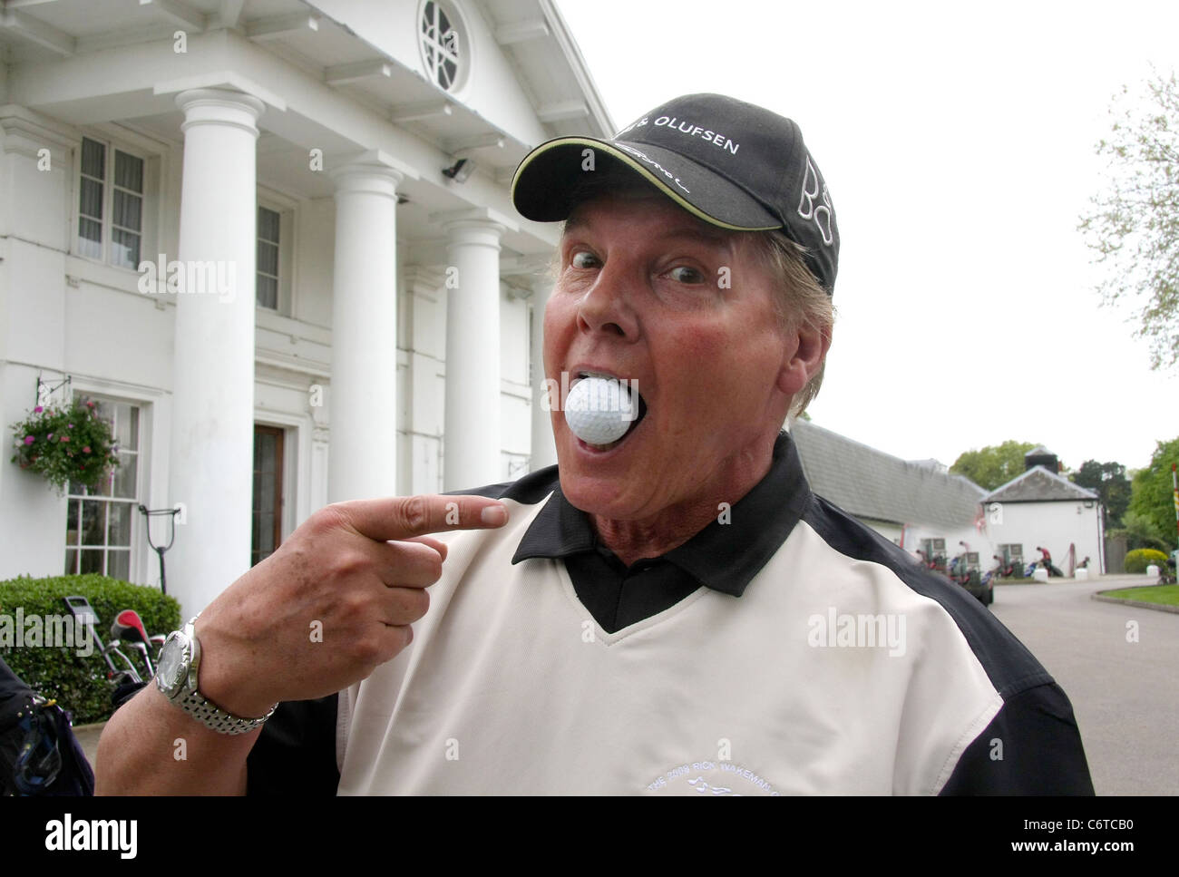 Jess Conrad Celebrities Guild of Great Britain Celebrity-Am Golf ...