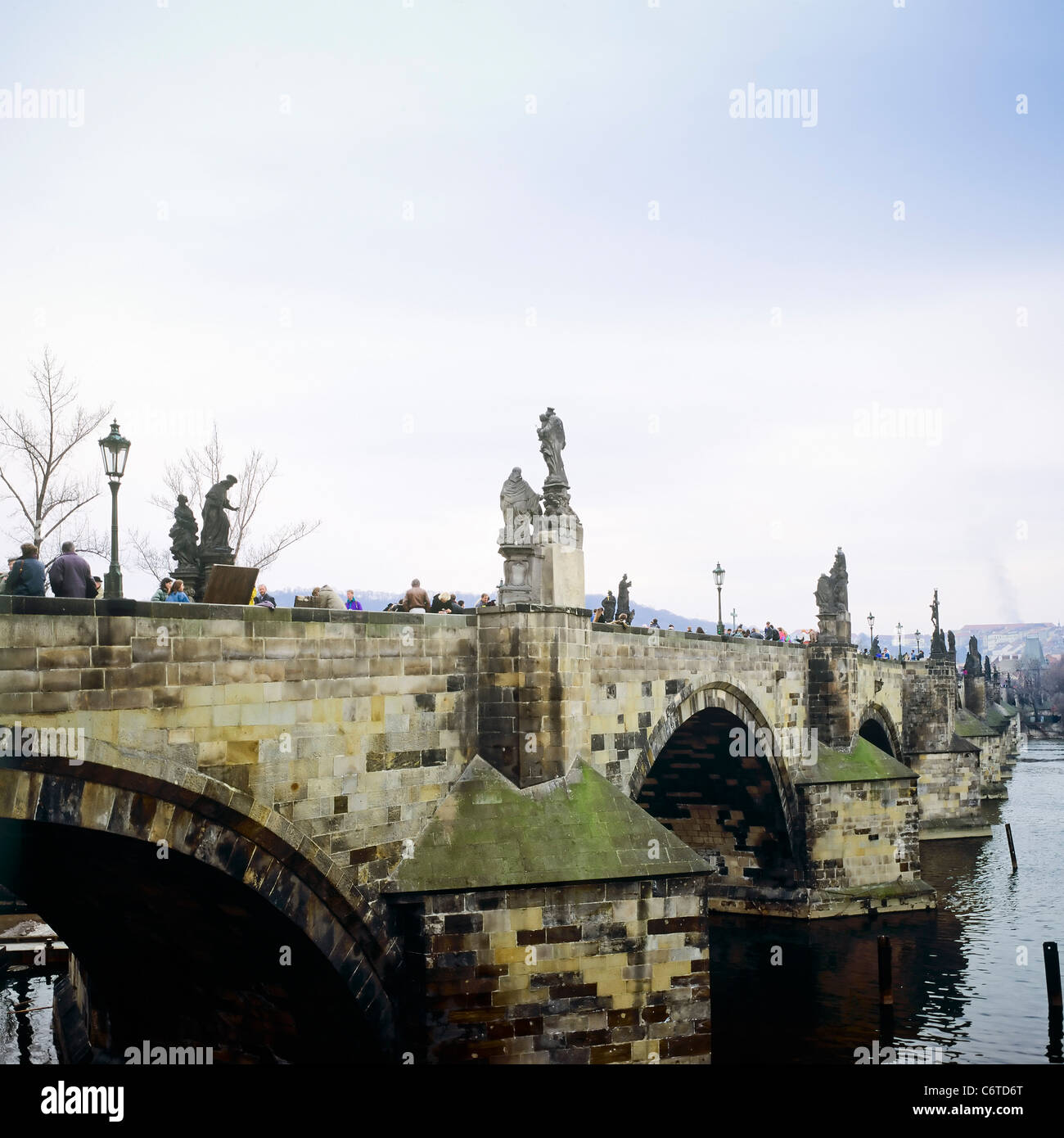 Bridges of prague river vitava tourism hi-res stock photography and ...