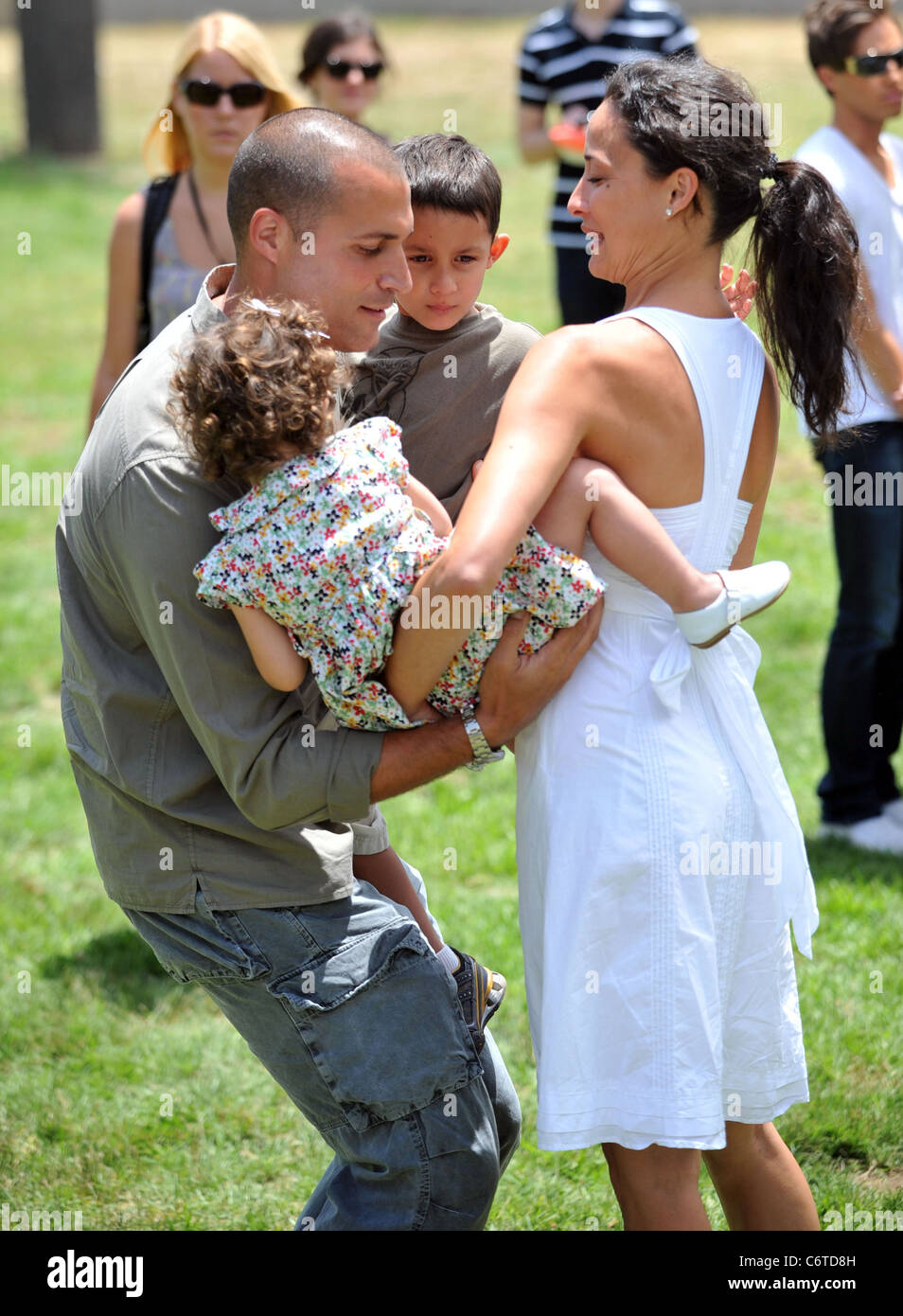 Nigel Barker and family The 21st annual Pediatric AIDS Foundation 'A ...
