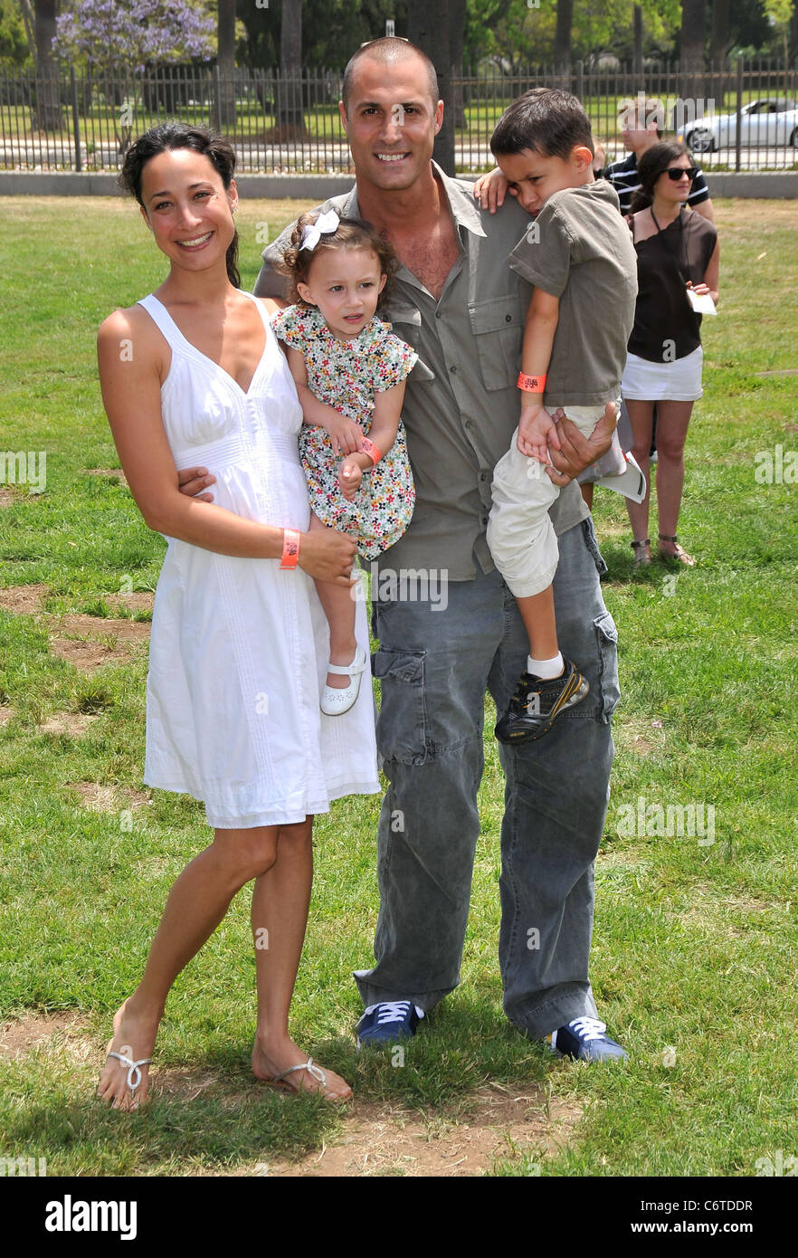Nigel Barker and family The 21st annual Pediatric AIDS Foundation 'A ...
