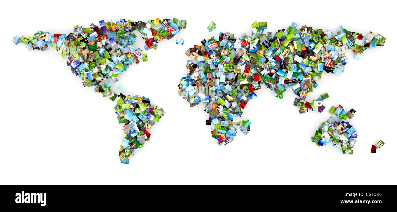 Earth geo map hi-res stock photography and images - Alamy