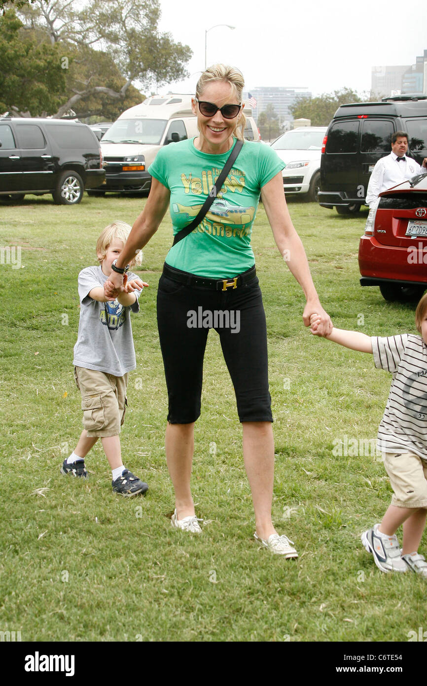 Sharon Stone The 21st annual Pediatric AIDS Foundation 'A Time For ...