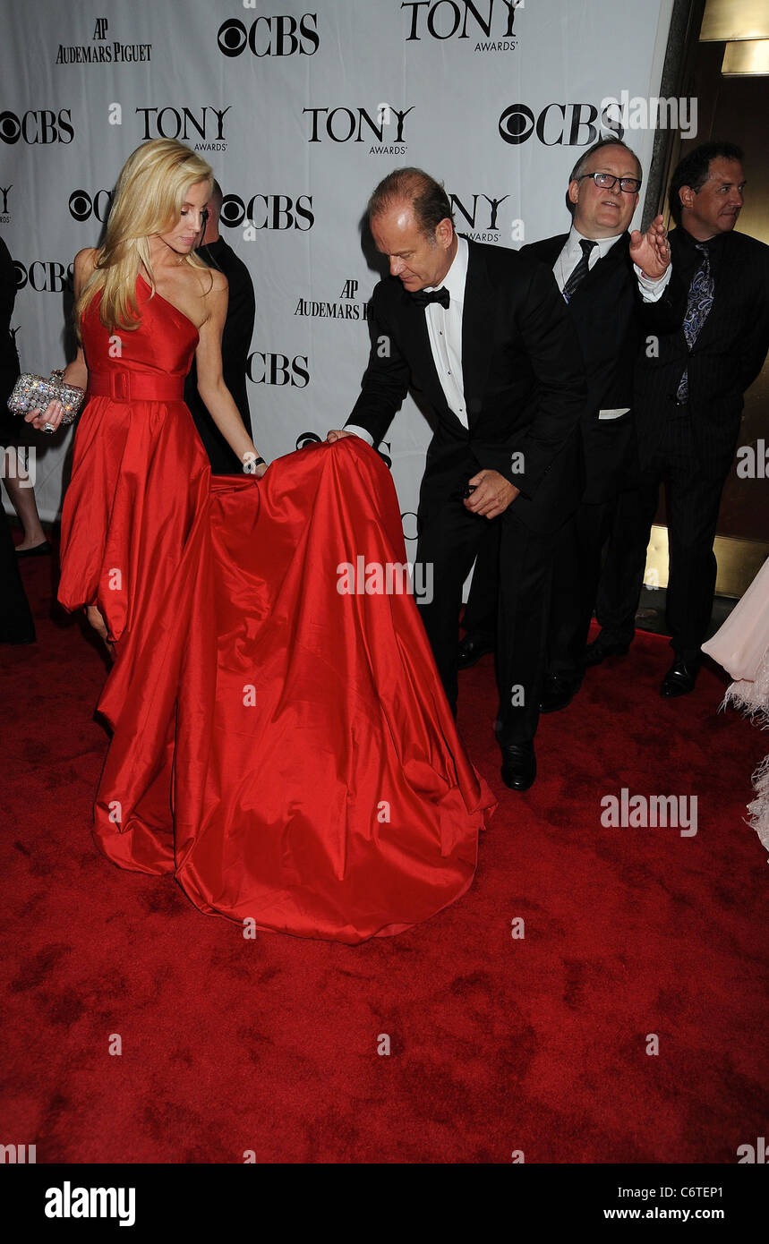Camille Donatacci, Kelsey Grammer The 64th Tony Awards held at the ...