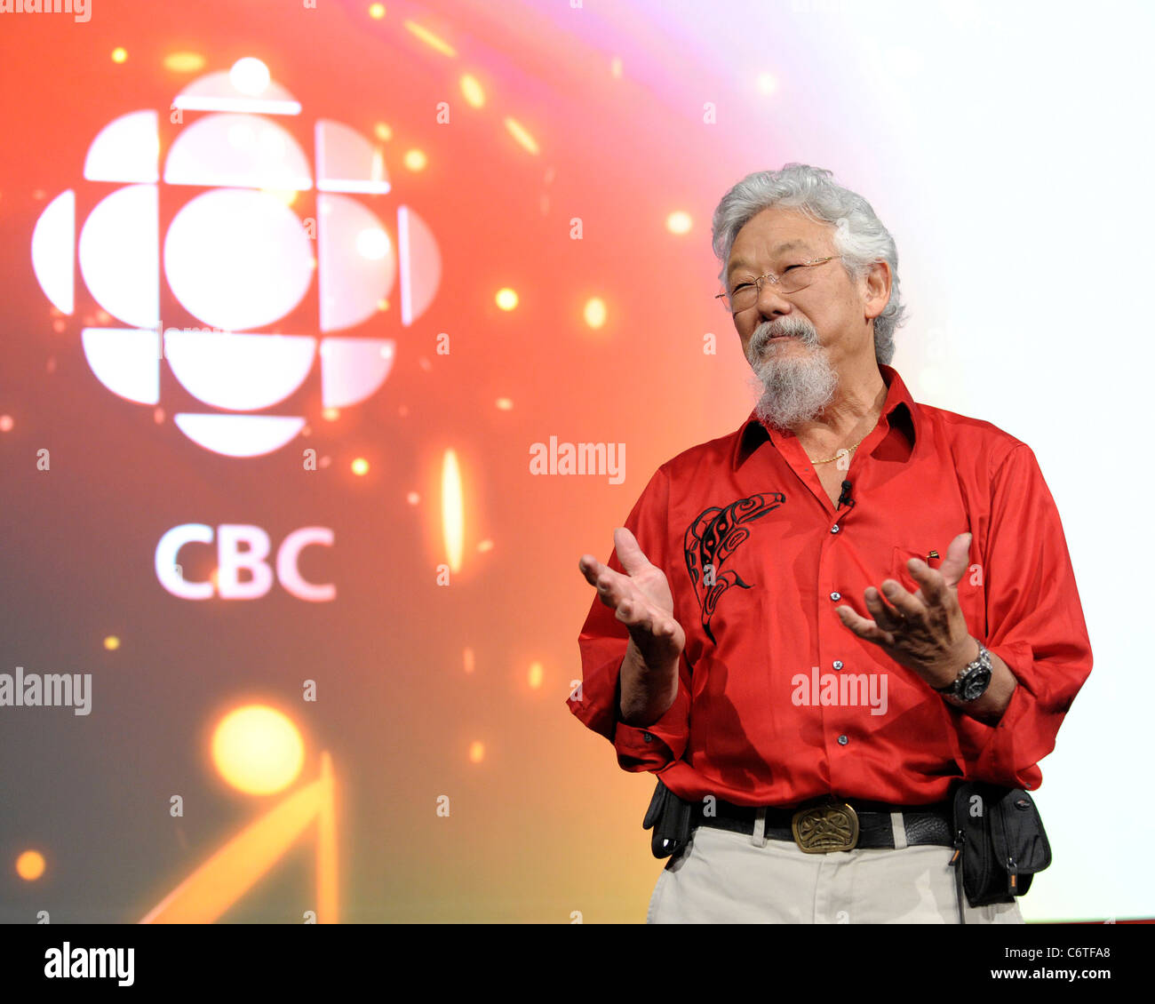 David Suzuki, CBC TV Fall 2010 Preview media event - Red Carpet Toronto ...