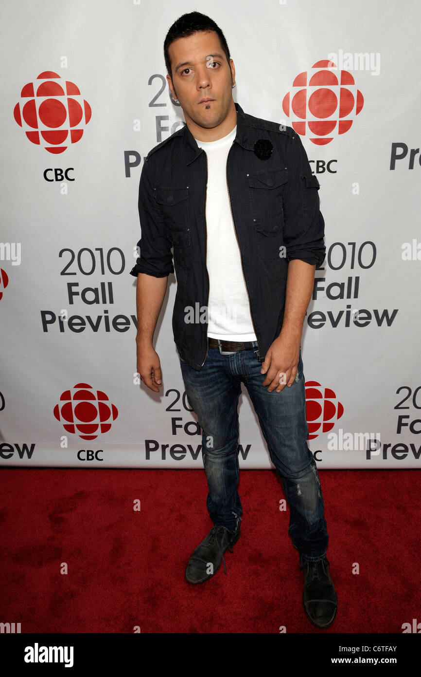George Stroumboulopoulos, CBC TV Fall 2010 Preview media event - Red ...