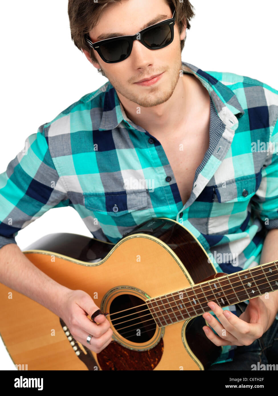 Guitarist background hi-res stock photography and images - Alamy