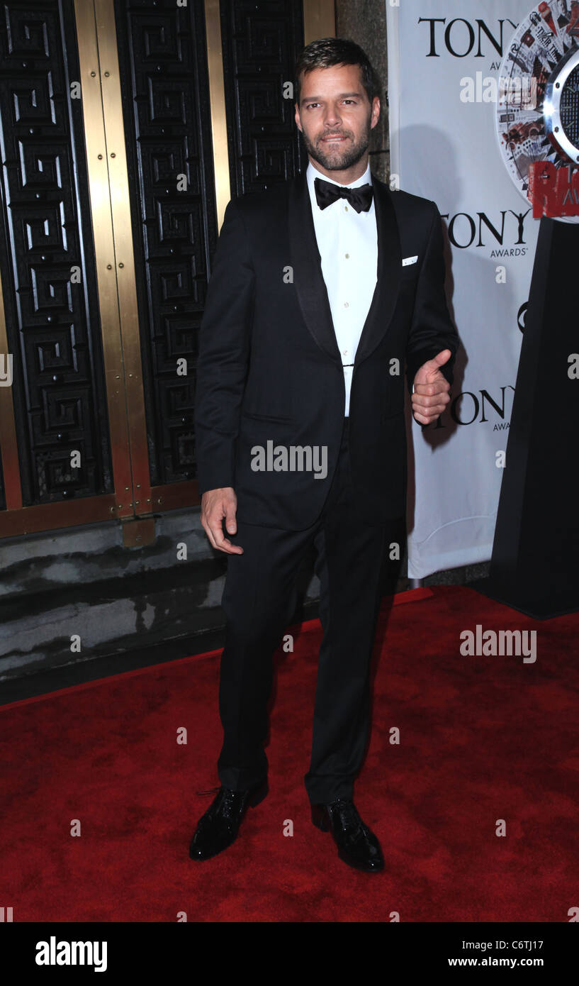 Ricky Martin The 64th Tony Awards held at the Radio City Music Hall ...