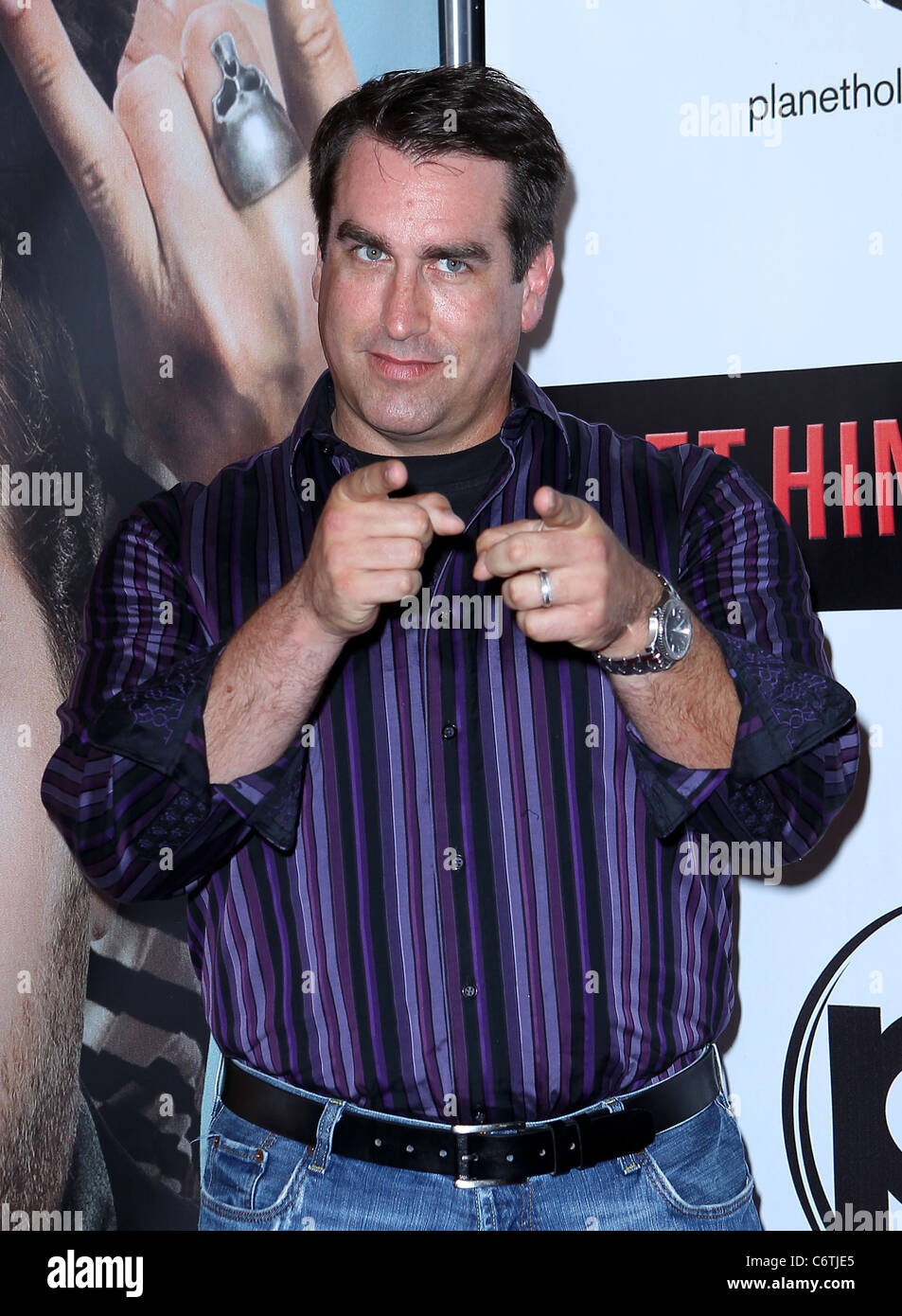 Rob Riggle Las Vegas screening of 'Get Him To The Greek' held at Planet ...