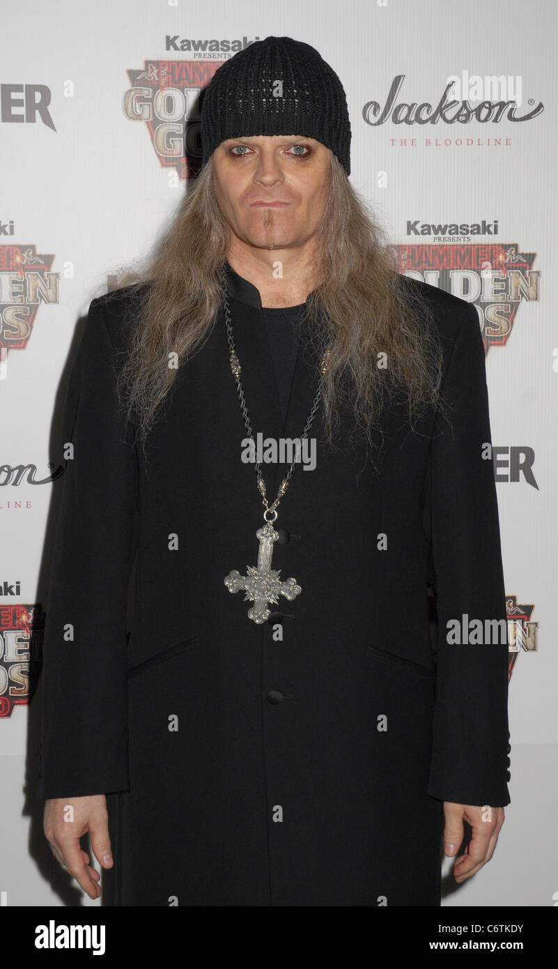 Tom G Warrior, at The Metal Hammer Golden Gods Awards at indigo O2 ...
