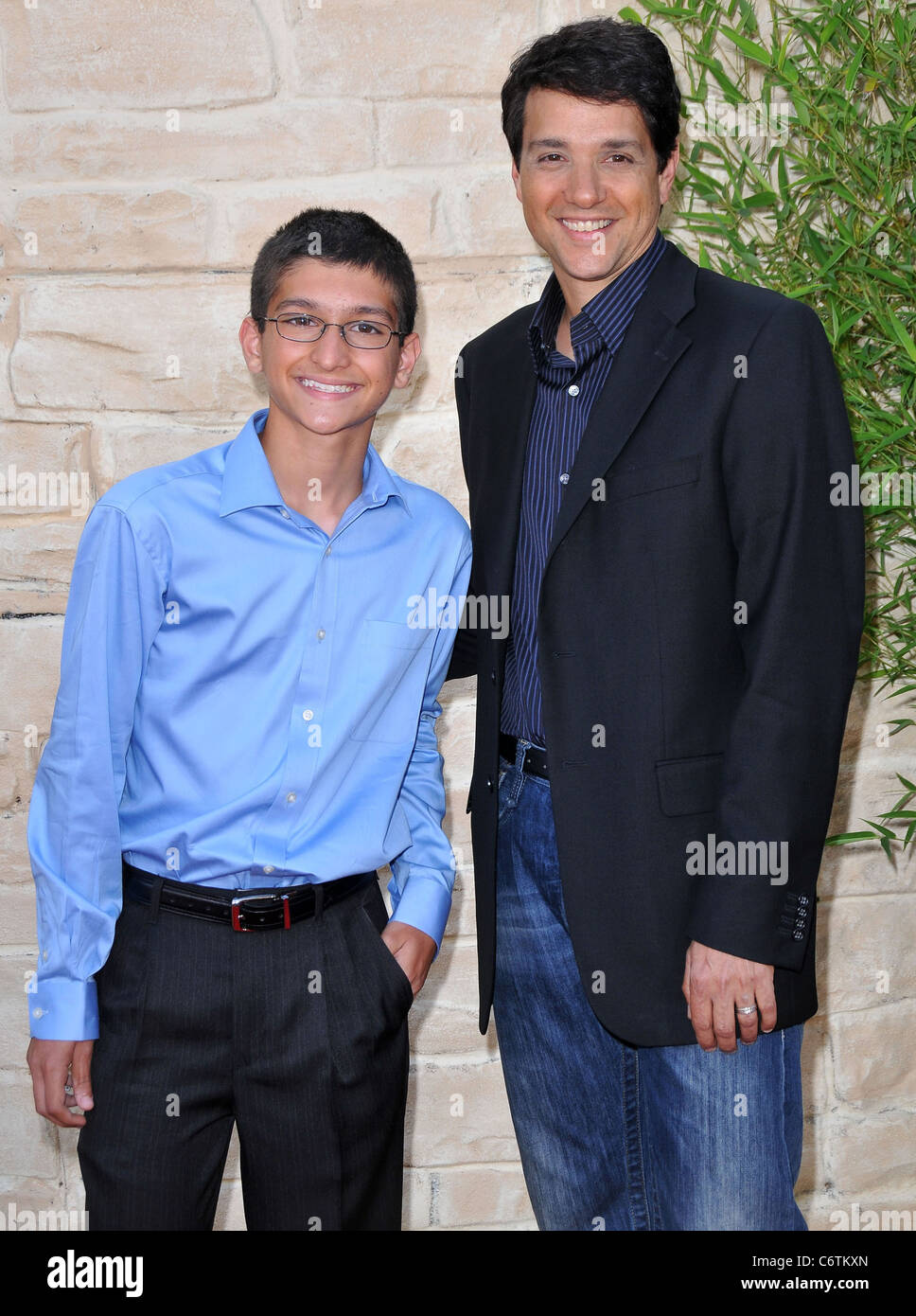 Ralph Macchio and guest The LA Premiere of 'The Karate Kid' held at the ...