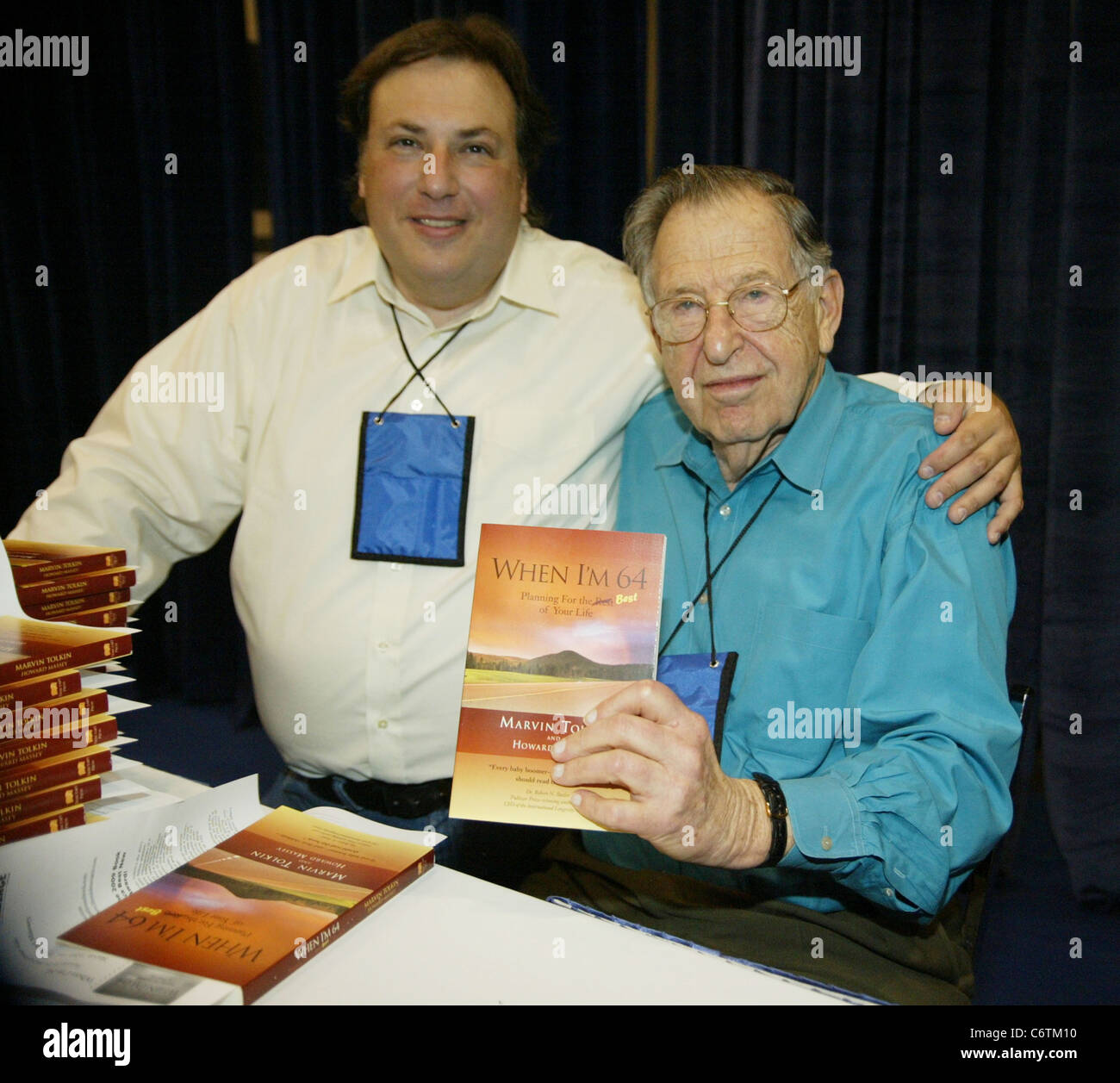 Marvin Tolkin (R) BEA (Book Expo America) 2010 Day Two held at the ...
