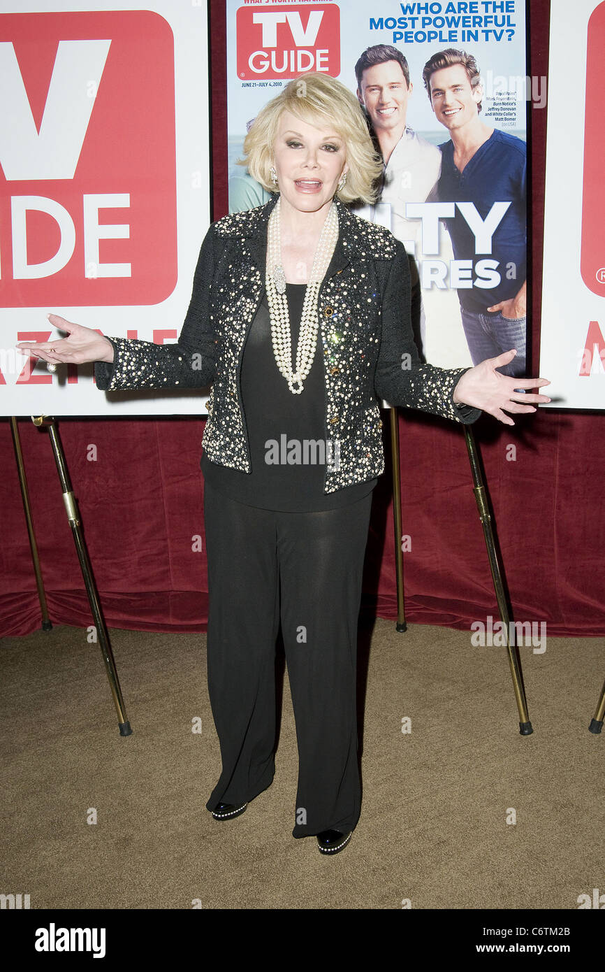 Joan Rivers, TV Guide Magazine celebrates The Power List and Upcoming ...