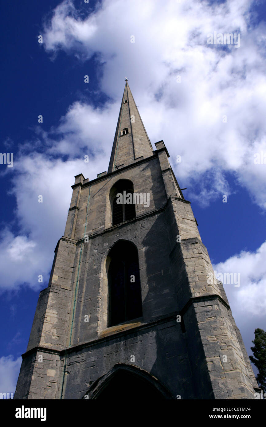 St. Andrews Spire, locally known as 'The Glover's Needle' due to its ...