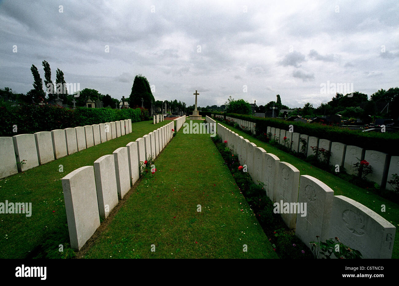 Ww1 cwgc war graves france dead hi-res stock photography and images - Alamy
