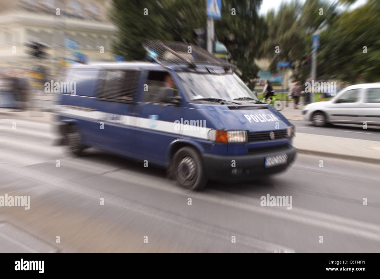 Polish Police Car High Resolution Stock Photography and Images - Alamy