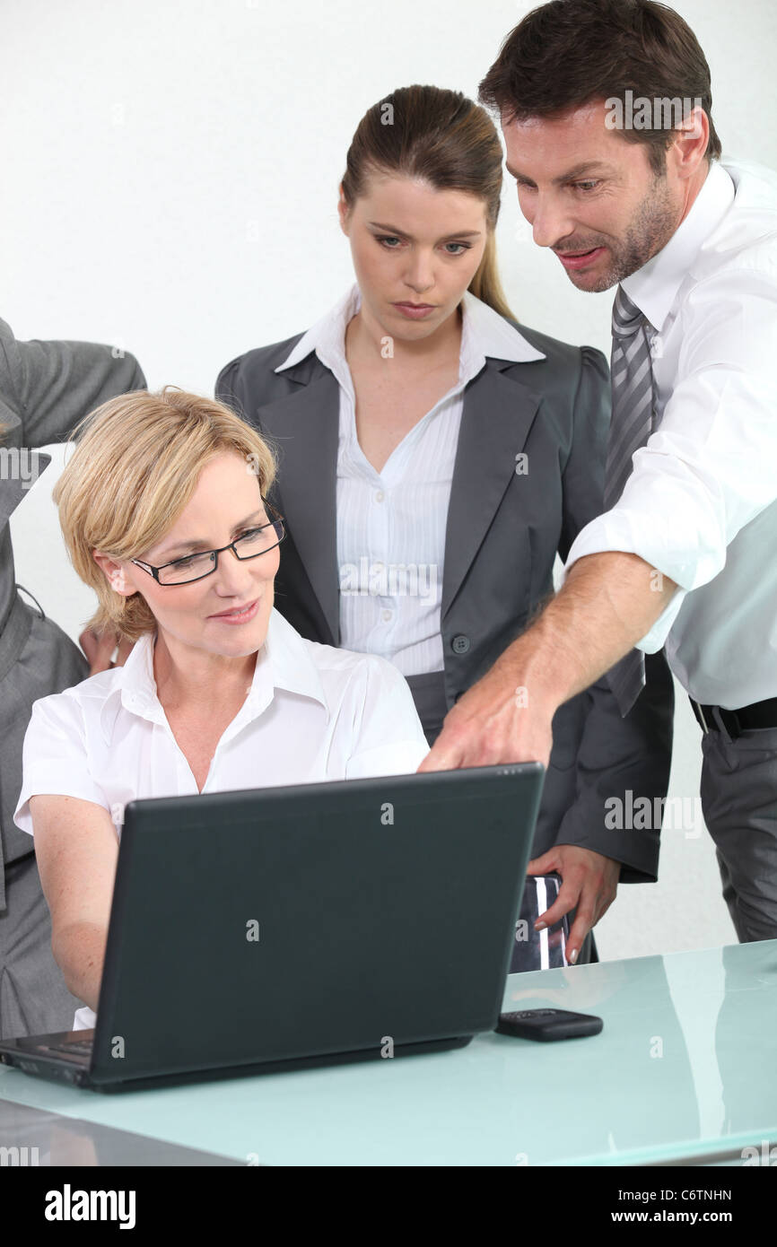Portrait businesswomen wearing suits hi-res stock photography and ...