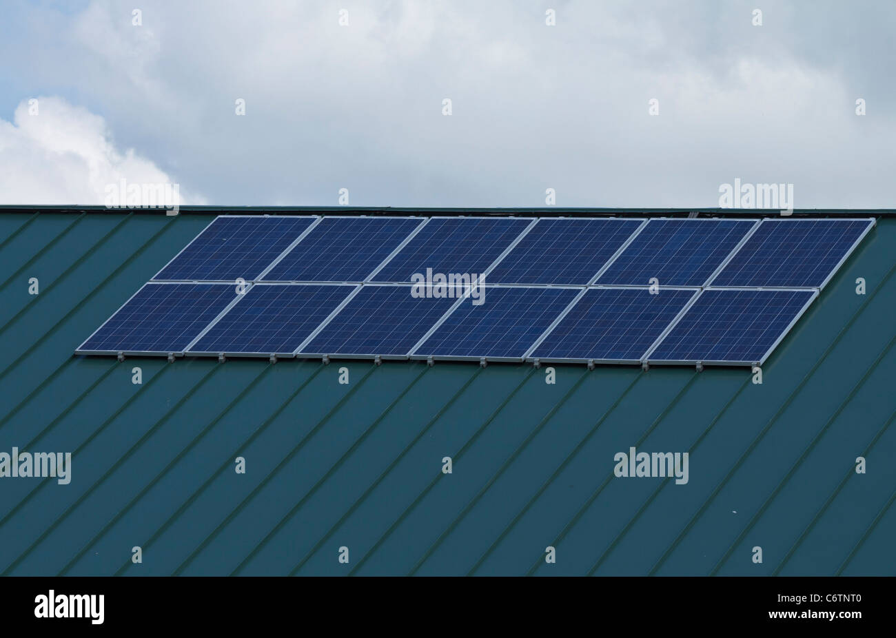 Solar panel on a farm hi-res stock photography and images - Alamy