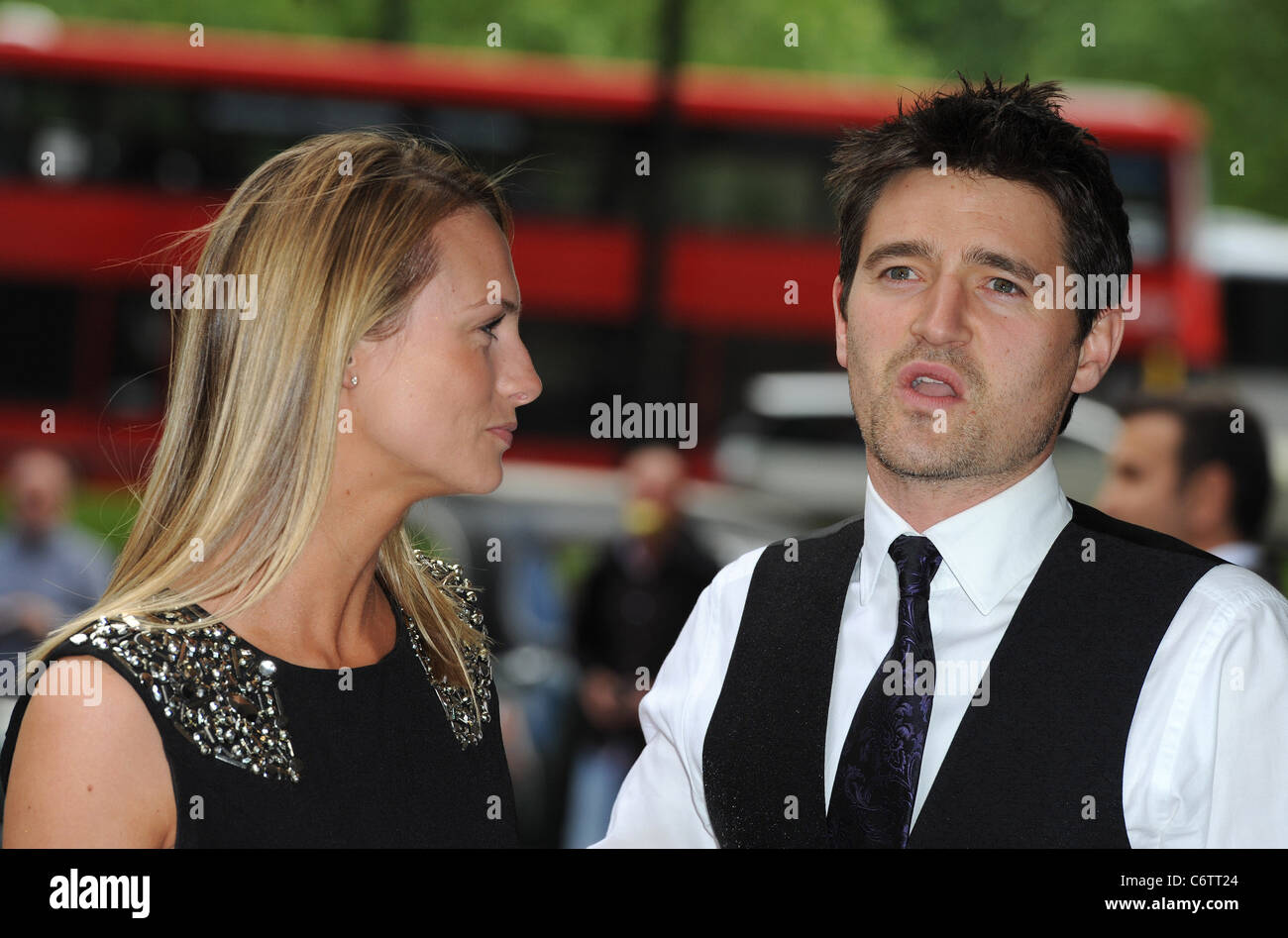 Tom Chambers with wife English National Ballet summer party held at the ...