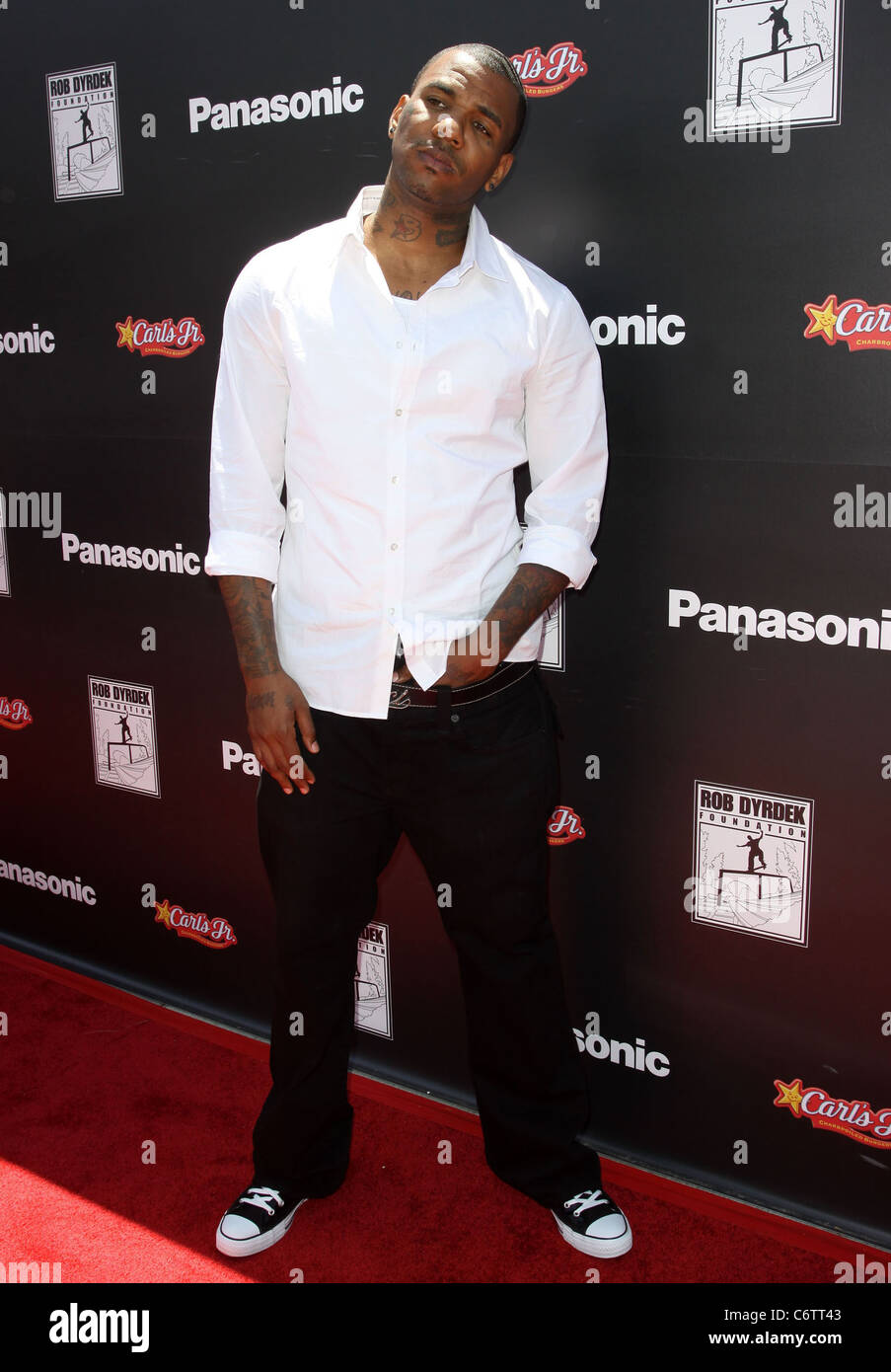 Jayceon Terrell Taylor AKA 'The Game' The SK8 4 Life event benefiting ...