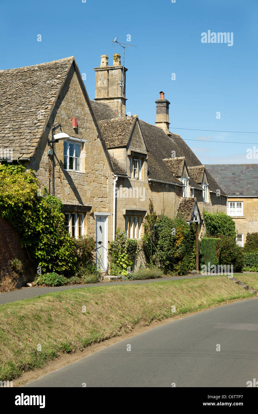 The quiet village of Mickleton, Gloucestershire, England, UK Stock ...
