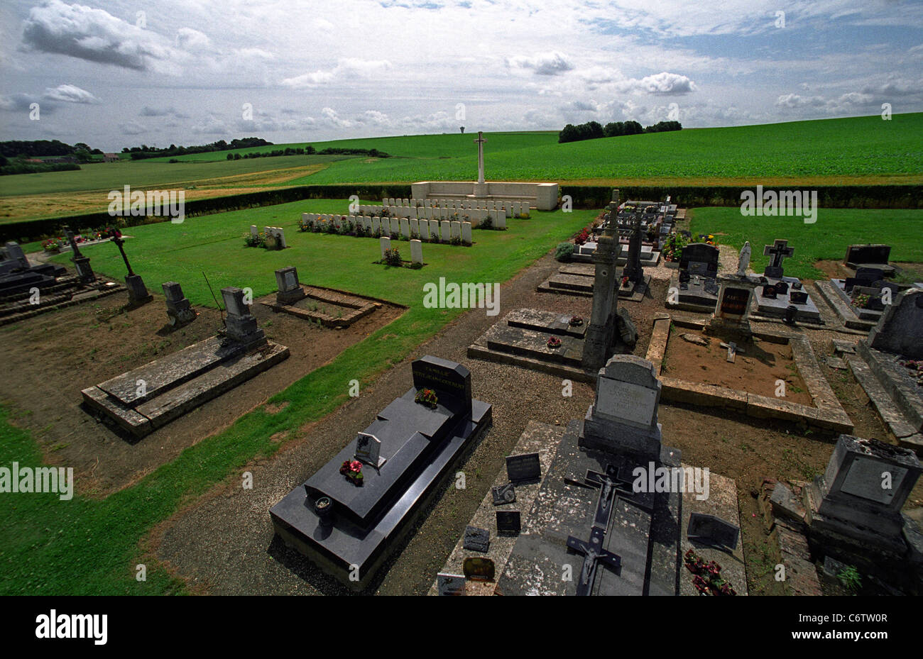 Ww1 cwgc war graves france dead hi-res stock photography and images - Alamy