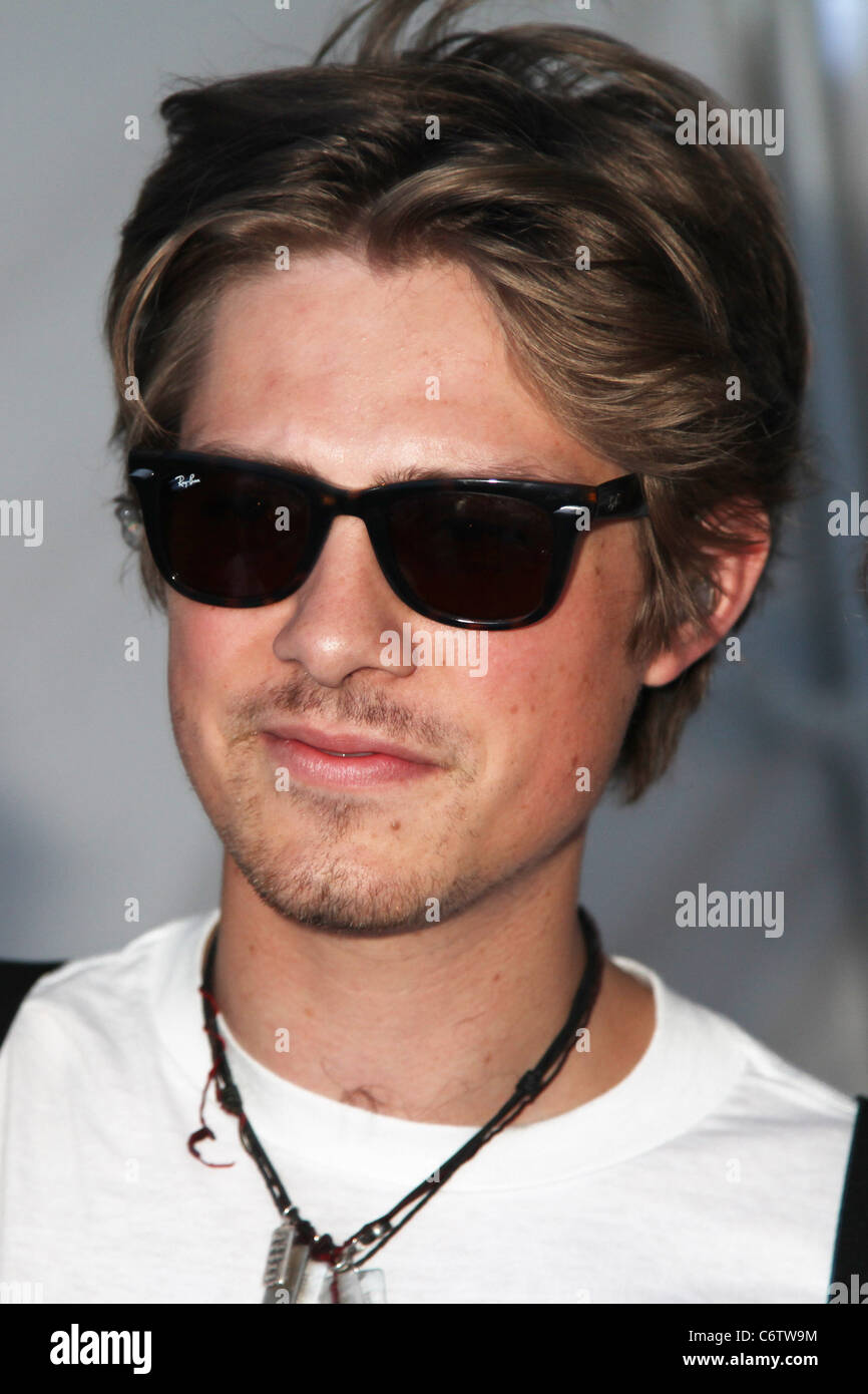 Taylor Hanson of Hanson backstage during 'Sounds Like Paper' at the ...