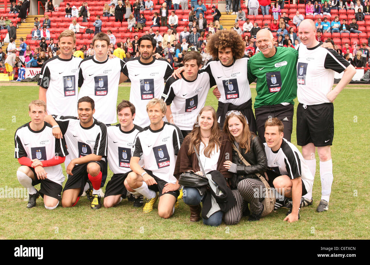 Team Brazier including Jeff Brazier, Jamie Archer, Danyl Johnson ...