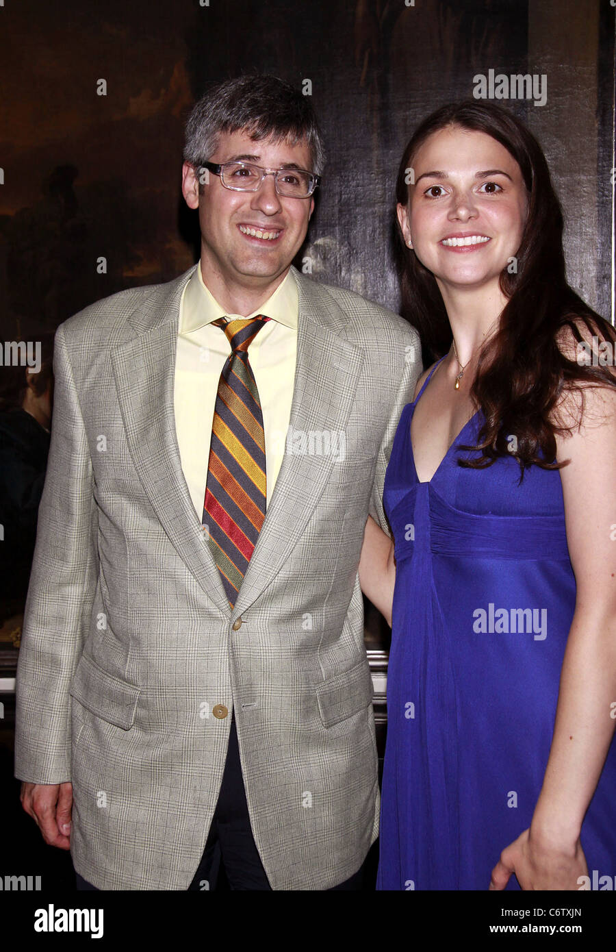 Mo Rocca and Sutton Foster Opening night reception for 'Sutton Foster ...