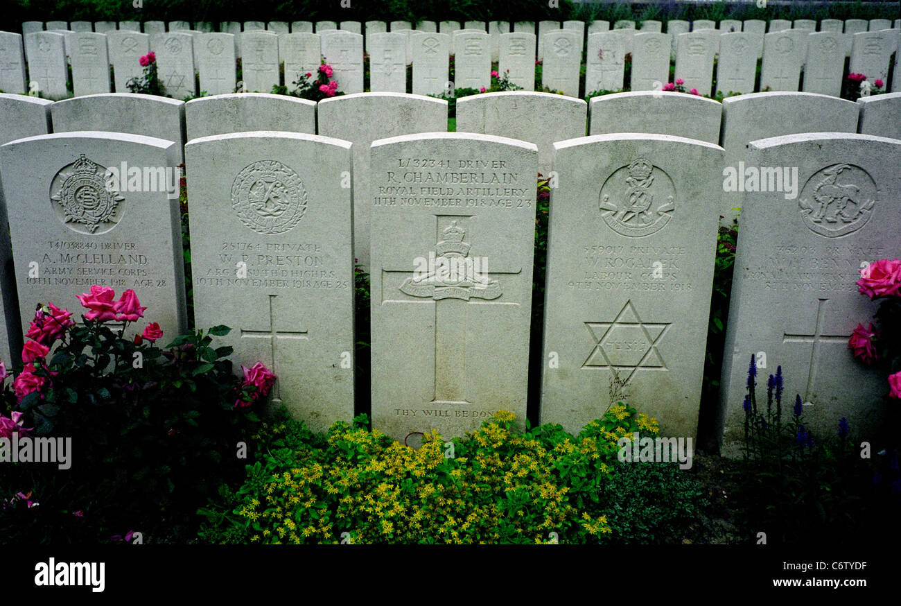 Ww1 cwgc war graves france dead hi-res stock photography and images - Alamy
