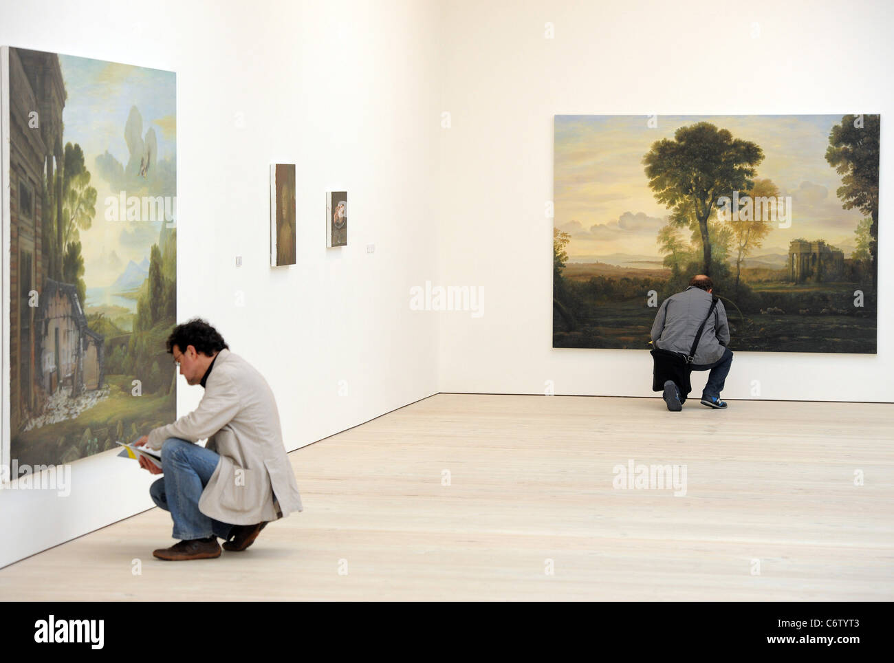 Works by Ged Quinn Newspeak: British Art Now Part I - private view held ...