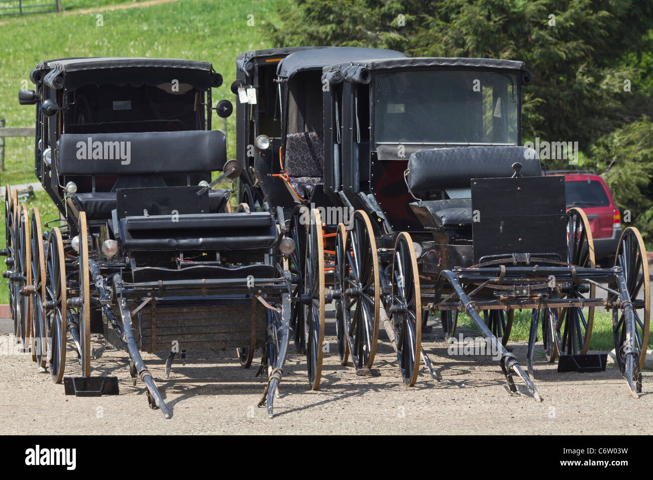 Vew of Amish country in Ohio OH USA American Amish community US living ... Vew of Amish country in Ohio OH USA American Amish community US living ...