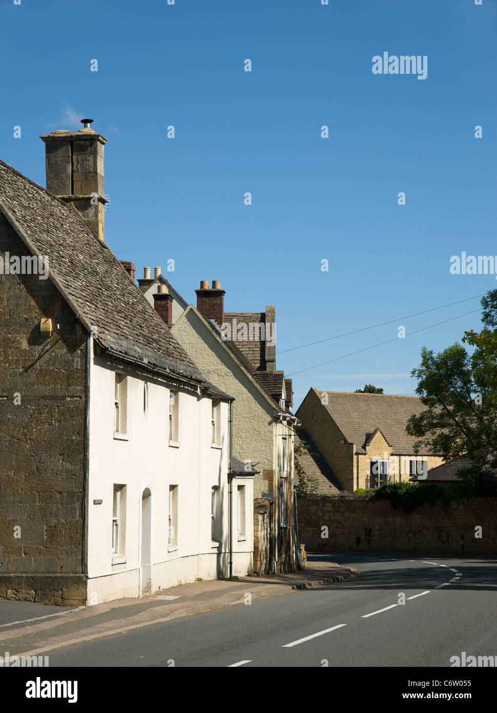 The quiet village of Mickleton, Gloucestershire, England, UK Stock ...
