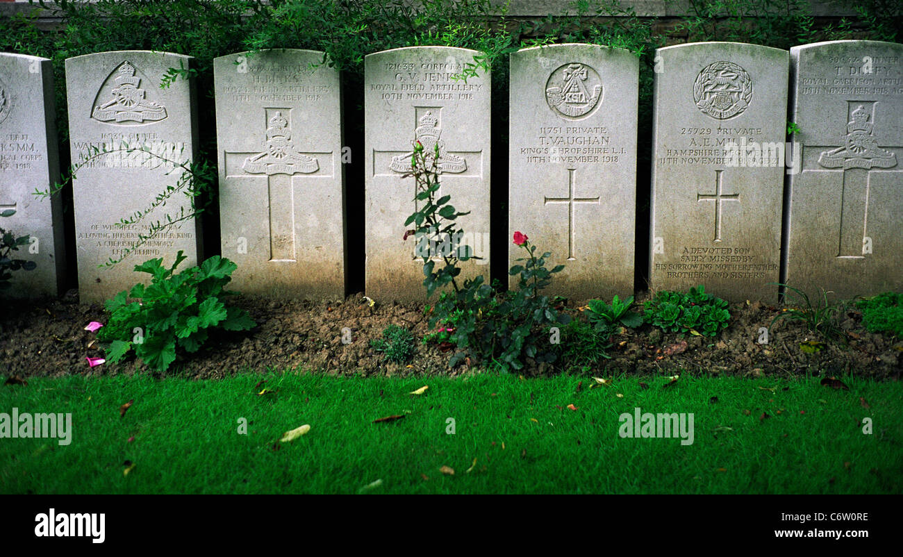 Ww1 cwgc war graves france dead hi-res stock photography and images - Alamy